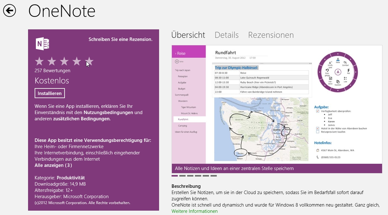 OneNote für Windows 8: Was die App nicht kann | OneNote-Blog